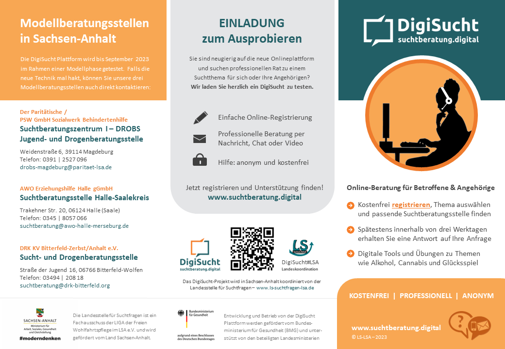 DigiSucht – Landesstelle für Suchtfragen Sachsen-Anhalt